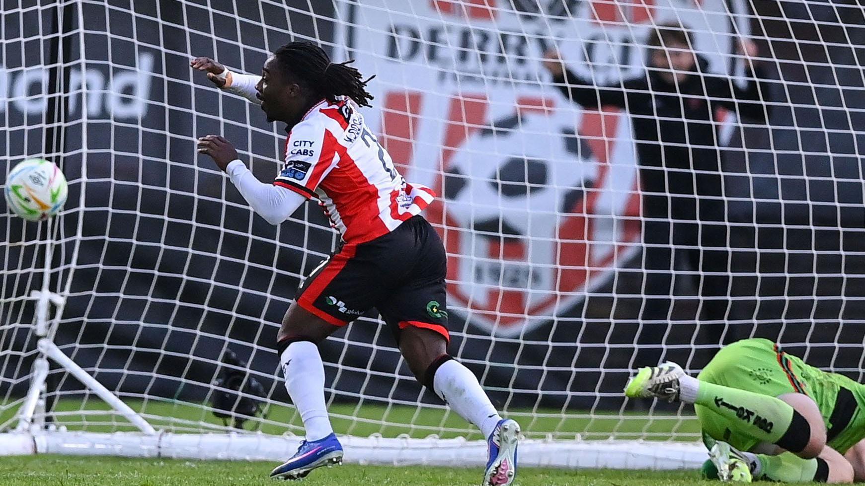 Derry hammer Bohs to end winless run in style