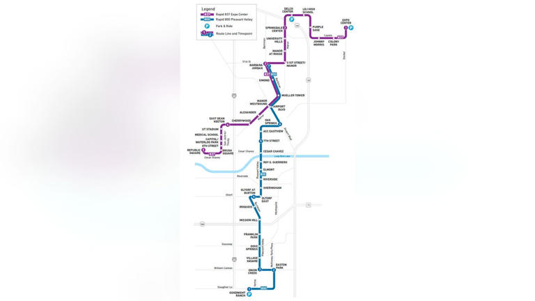 CapMetro launches two new rapid bus lines