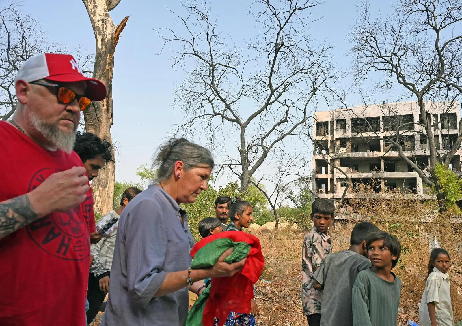 UK mother pays tribute at AI171 site amid confusion over remains