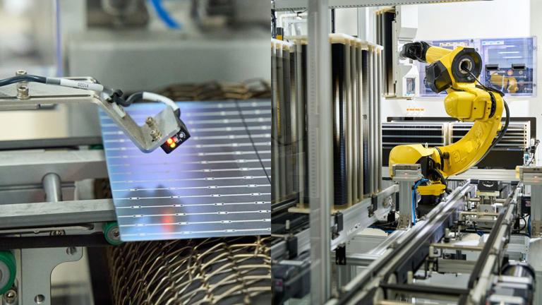 US' first vertically integrated solar factory starts production to ...