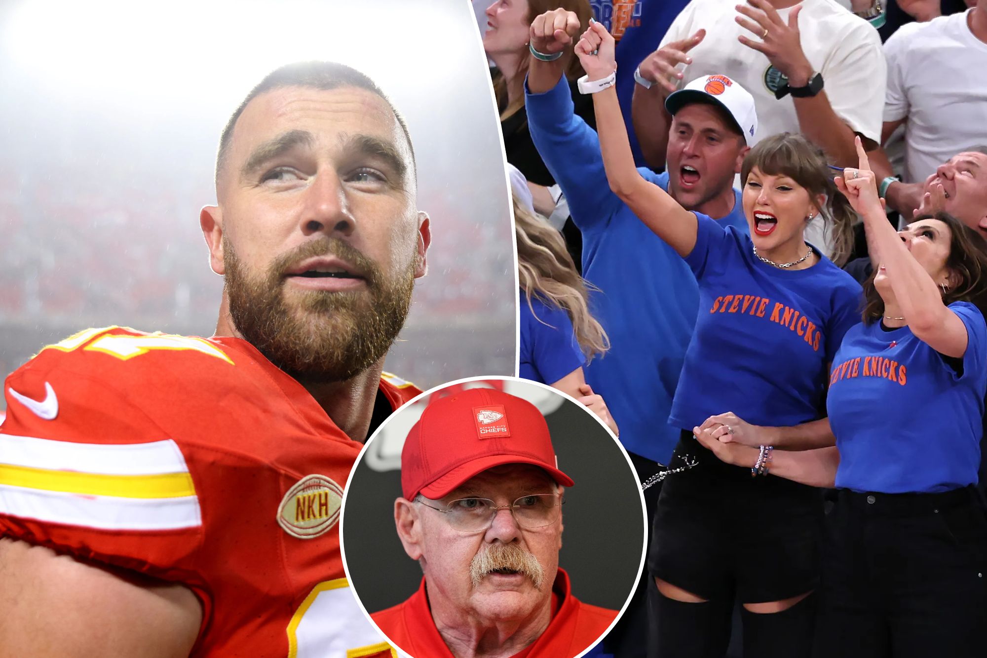 Andy Reid: 'No distractions' for Travis Kelce with Taylor Swift wedding ...