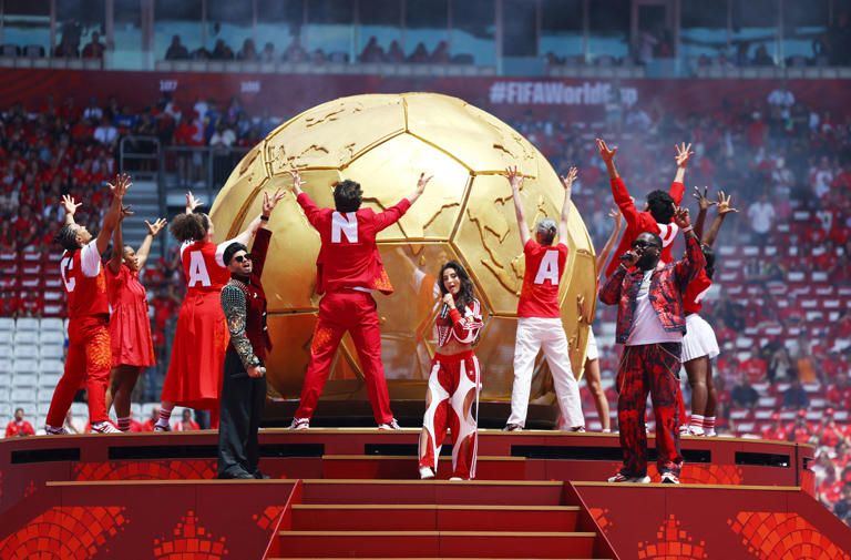 Nora Fatehi kickstarts FIFA World Cup in Canada with grand opening ceremony