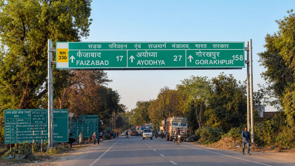 Why are highway signboards green and not red, yellow or blue?