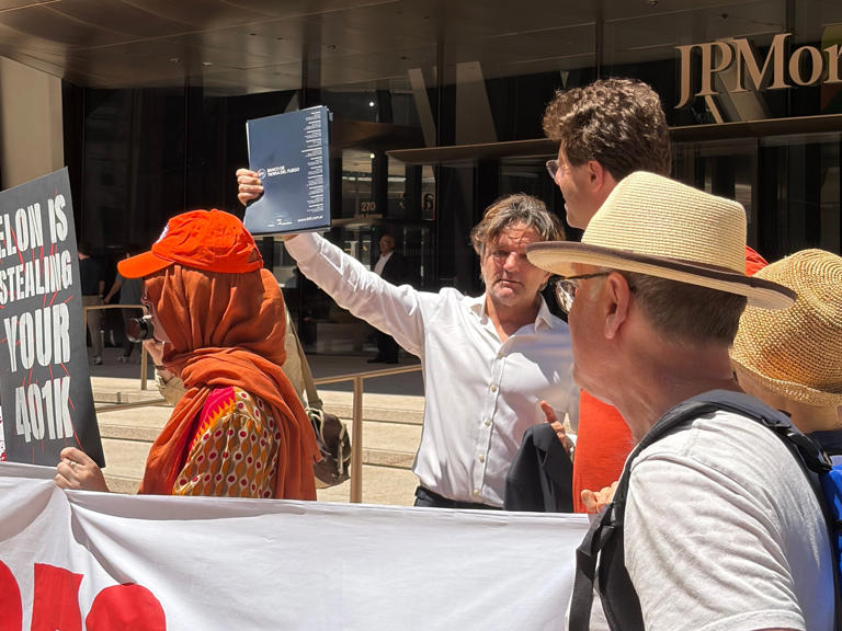 I went to a SpaceX IPO protest. The target wasn't just trillionaires ...