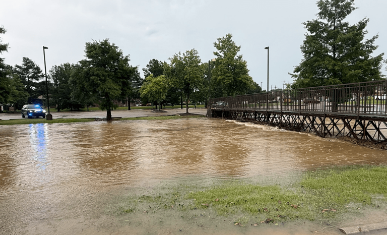 Flash flooding leaves drivers stuck, trees fallen in streets