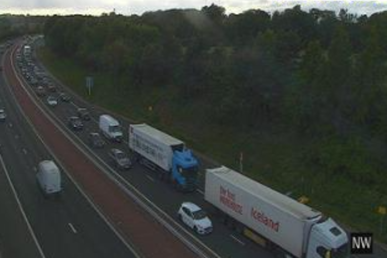 M8 reopens near Hermiston Gait following multi-vehicle crash during ...
