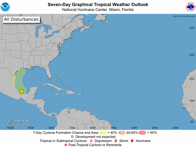 NHC Tracking First Tropical System Of Atlantic Hurricane Season: What ...