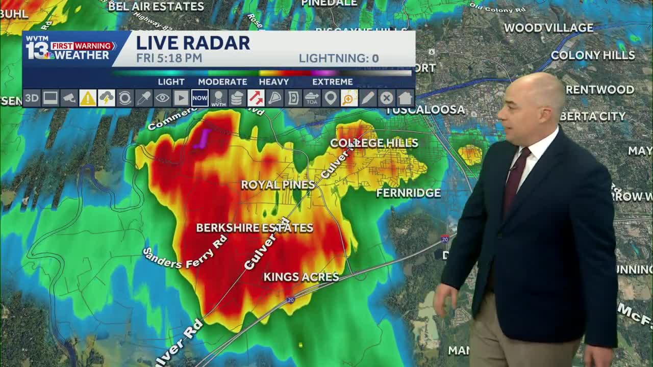 Weekend storms: Alabama's weather forecast brings rain, lightning and ...