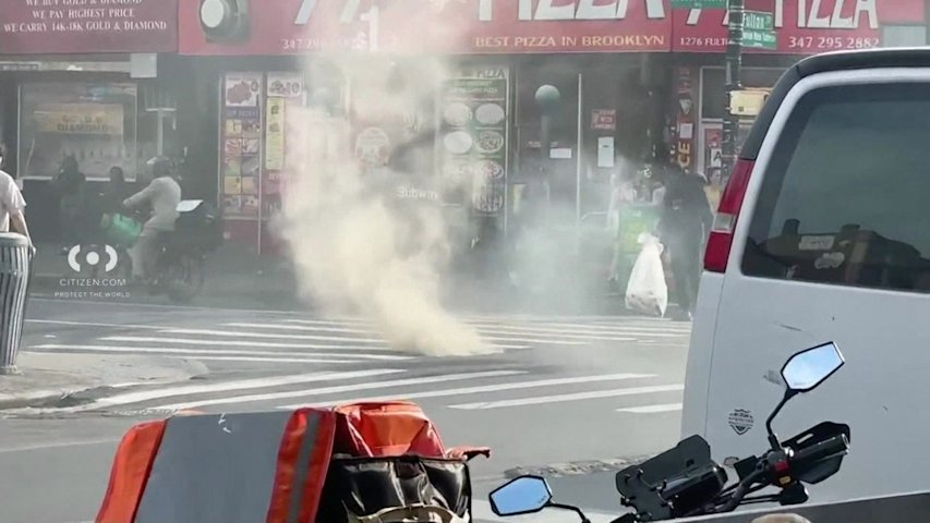 Power restored after manhole fires knock out blocks of Fulton Street