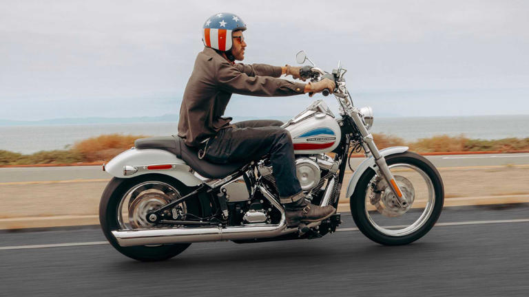 The iconic Harley-Davidson Super Glide just made a surprise comeback to ...