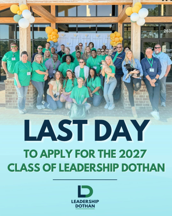 Last chance to apply for this Dothan leadership program