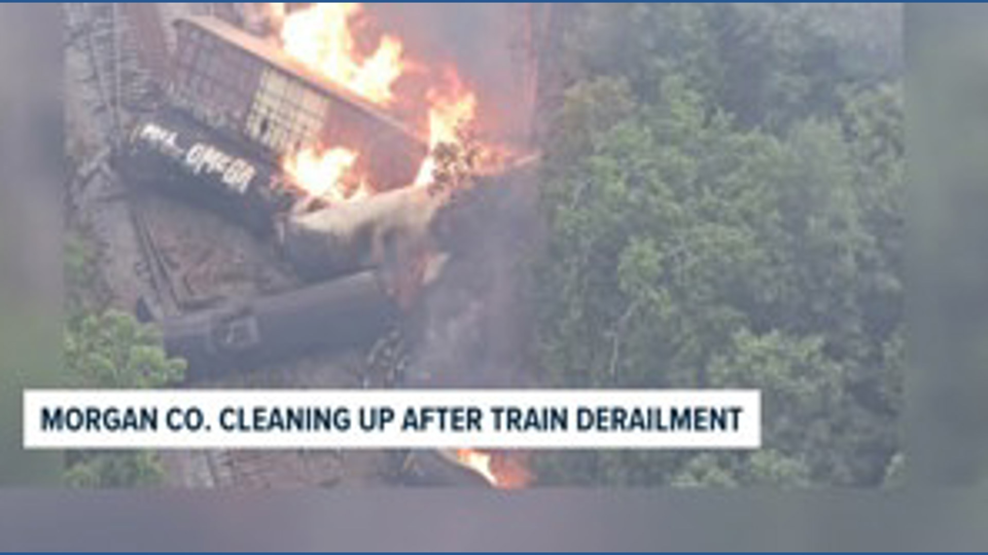 Federal investigators on scene of train derailment in Morgan County