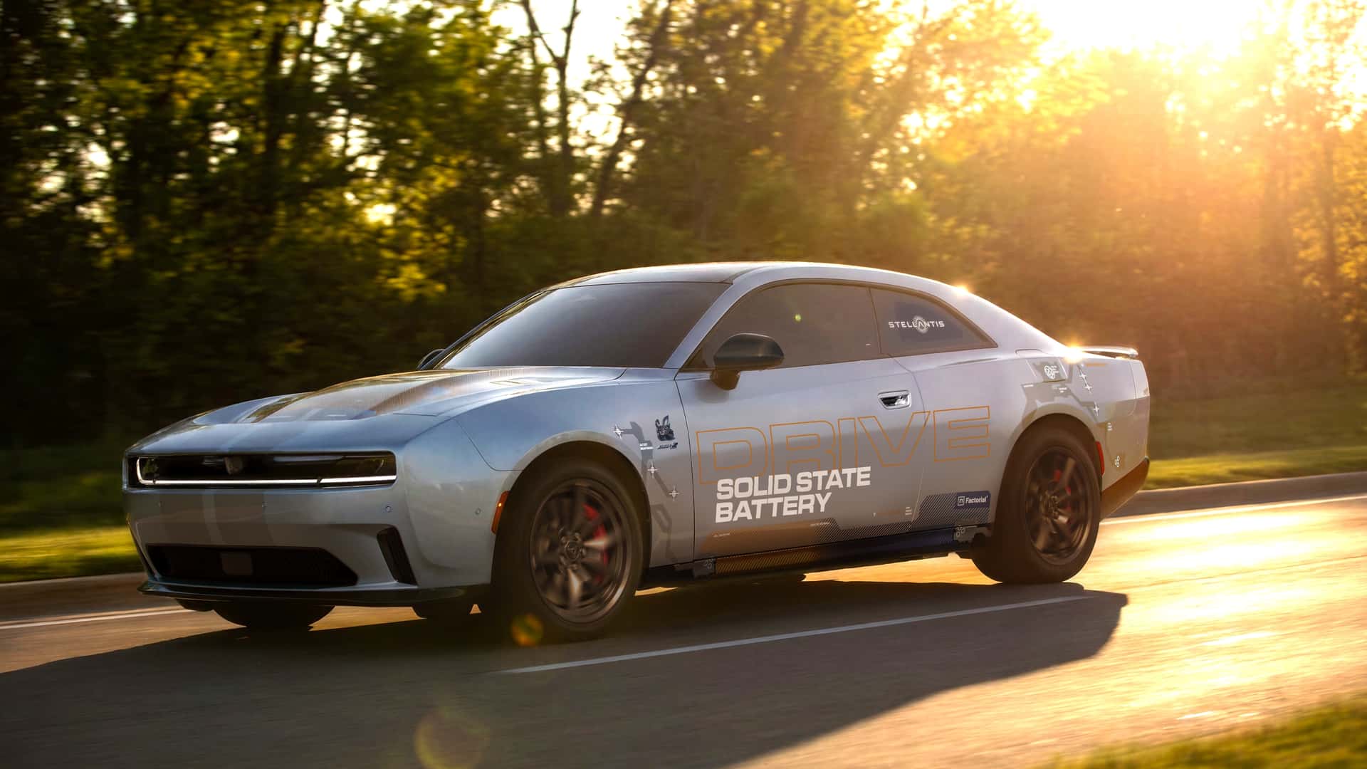 This Dodge Charger EV prototype packs an experimental semi-solid-state ...
