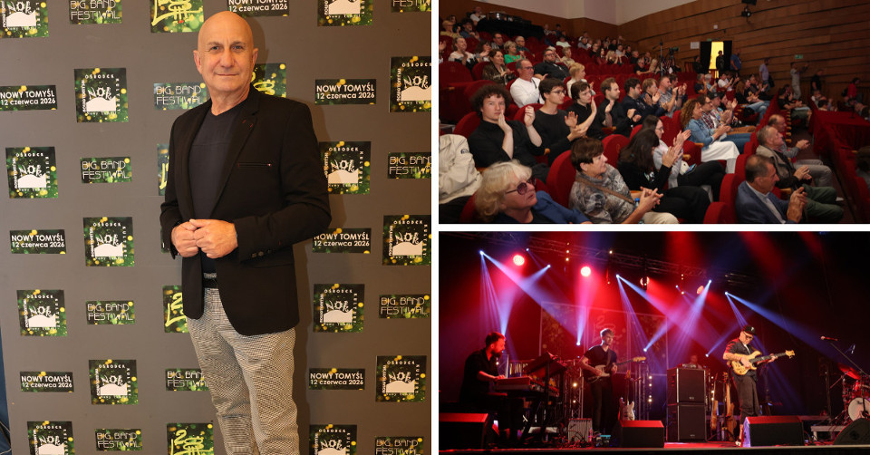 Jazz ponownie wybrzmiał w Nowym Tomyślu. Trwa 28. Big Band Festiwal