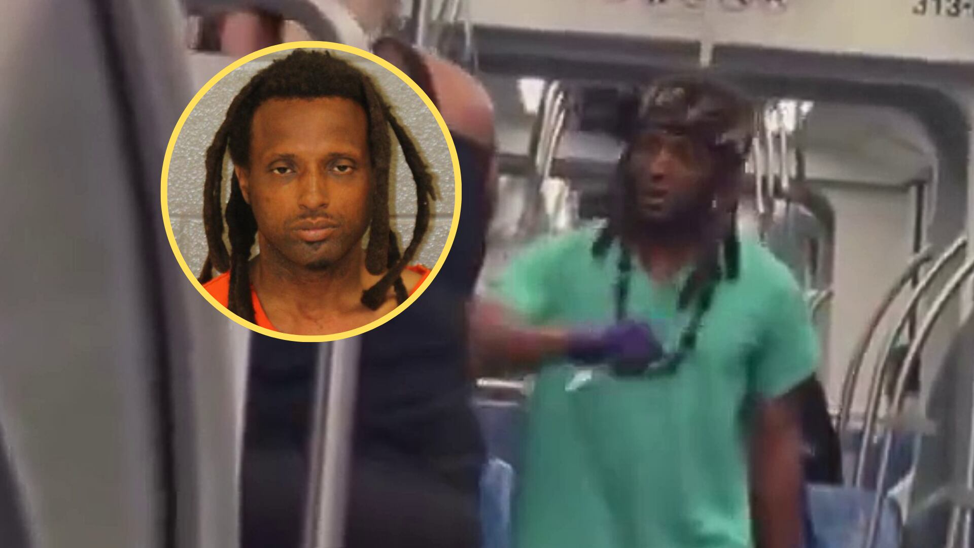 Knife-wielding man on Charlotte light rail train arrested, police say