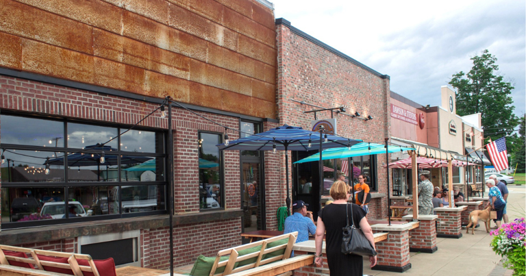 This town near Hartwick Pines State Park is worth the trip
