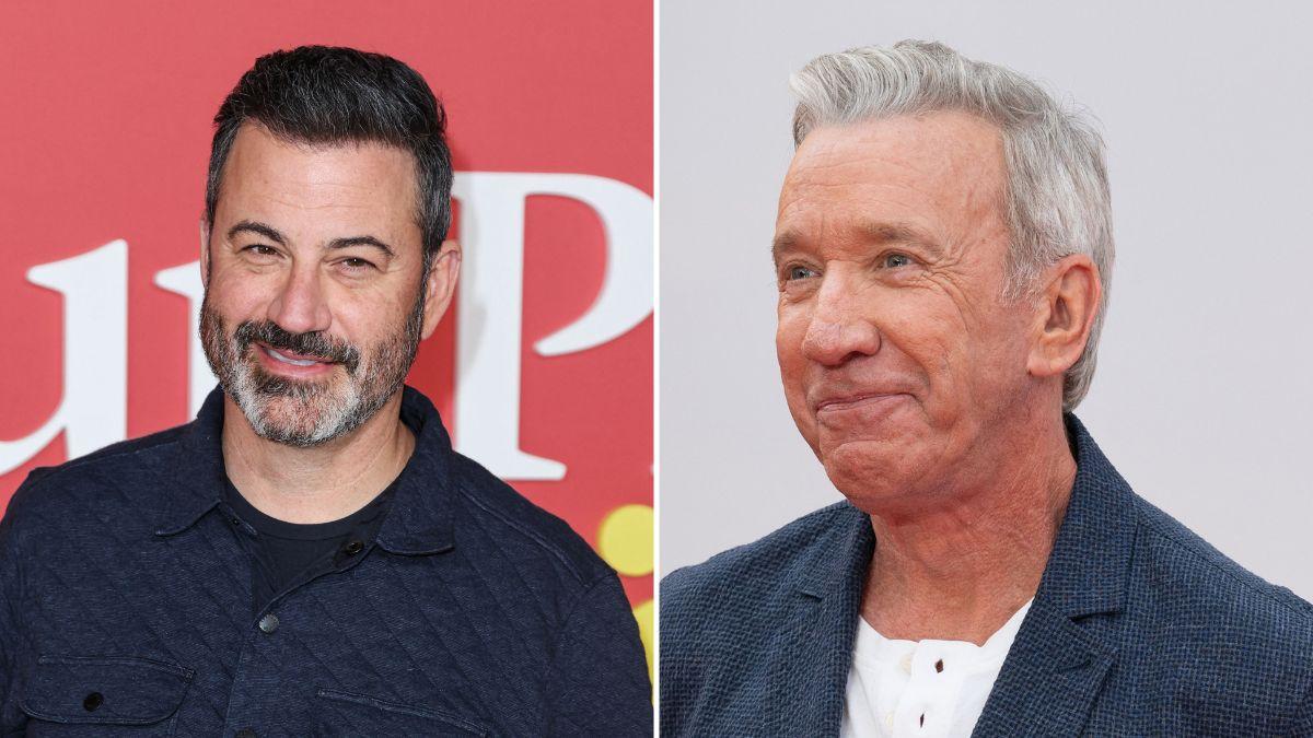 Awkward! Tim Allen tells Jimmy Kimmel he 'hates' thoughtful birthday ...