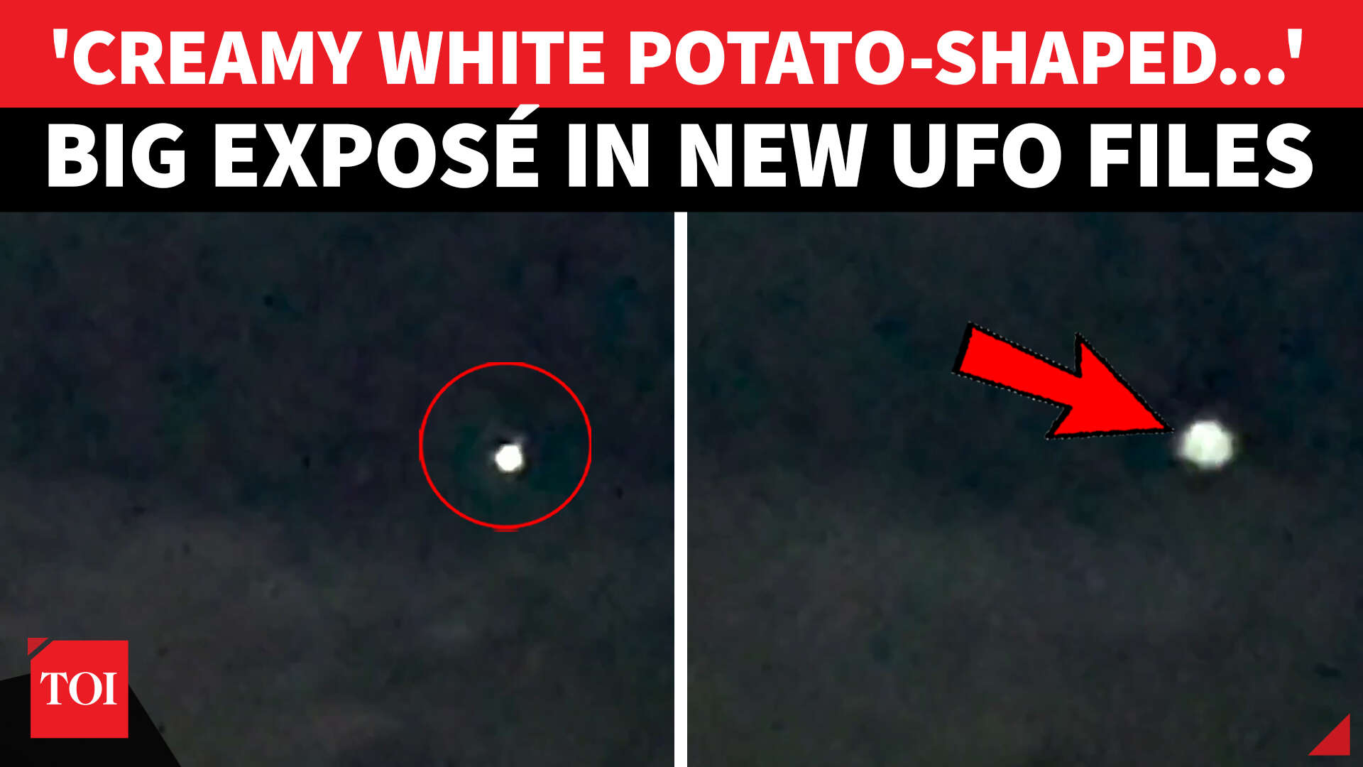 ‘Potato UFO’ over secret US sites? Pentagon’s new dump exposes strange ...