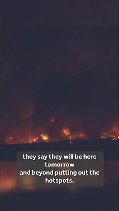 Massive Tracy Medline fire burns through the night