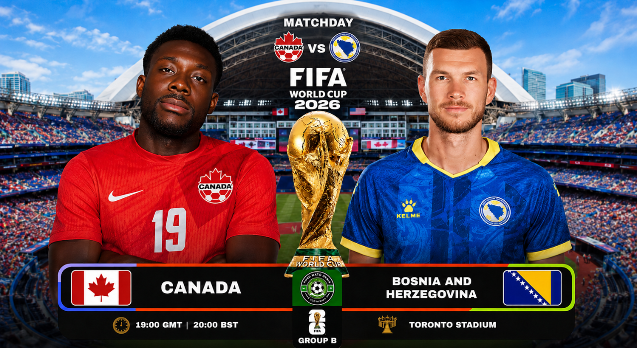 FIFA World Cup 2026 Canada vs Bosnia and Herzegovina: What to know ...