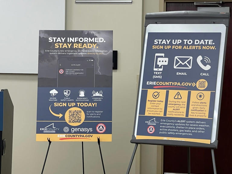 Erie County launches new emergency alert system, prioritizes 911 calls