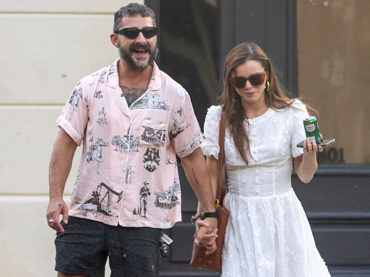 Shia LaBeouf enjoys birthday stroll with girlfriend after dodging jail time