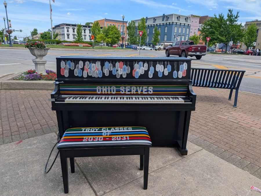 Painted pianos returning to Troy