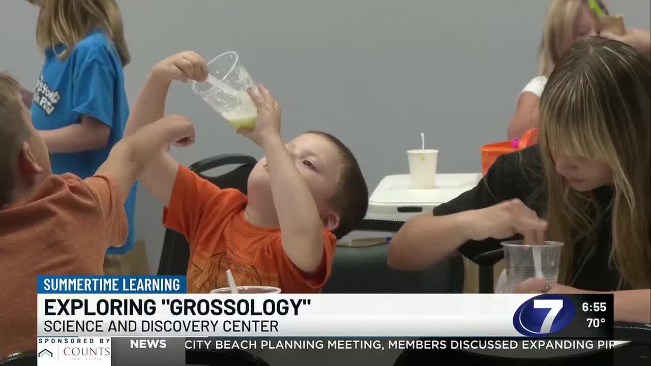 Summertime learning: Science and Discovery Center grossology week