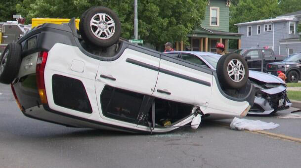 Crash in Watertown sends 1 to hospital