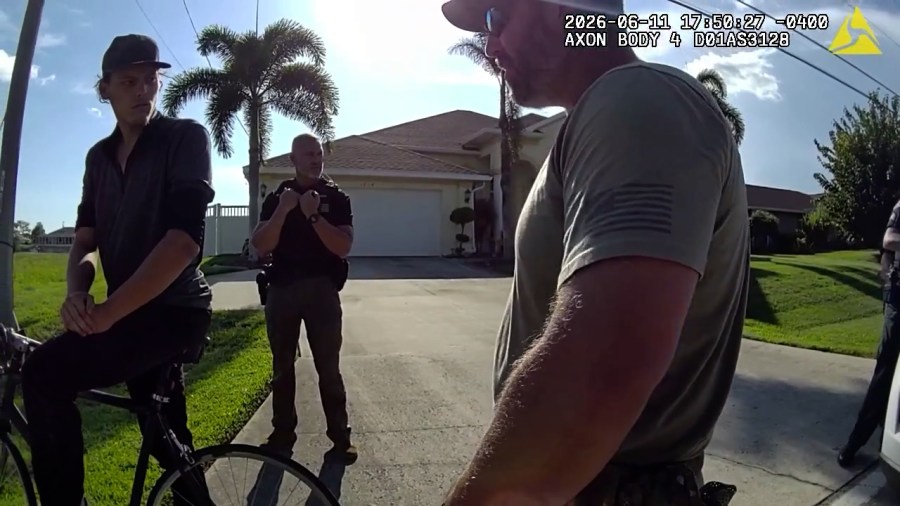 Watch: Deputies spot homemade explosives in Florida homeless encampment ...
