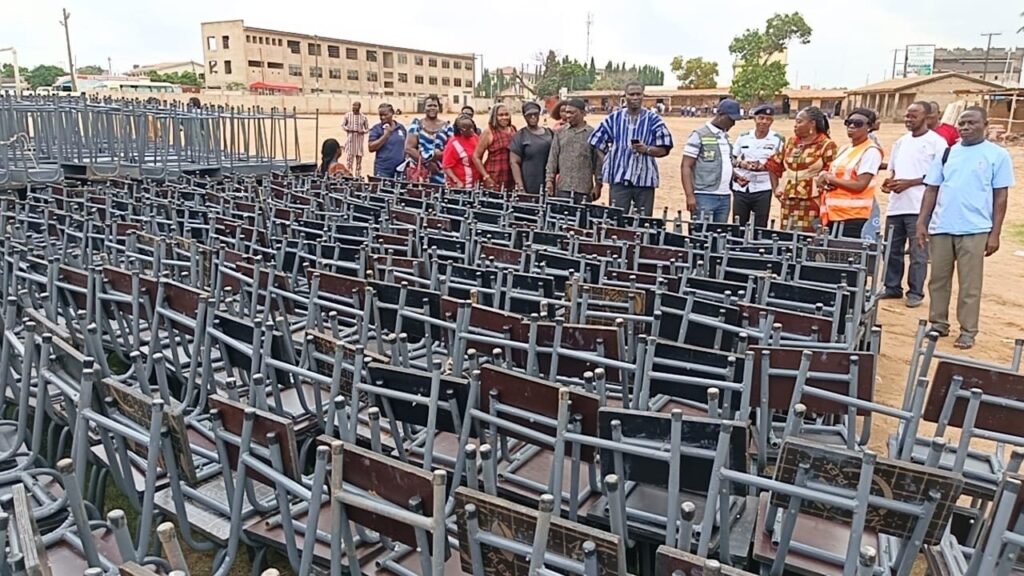 Ashaiman receives 1,200 furniture sets to reduce classroom deficits