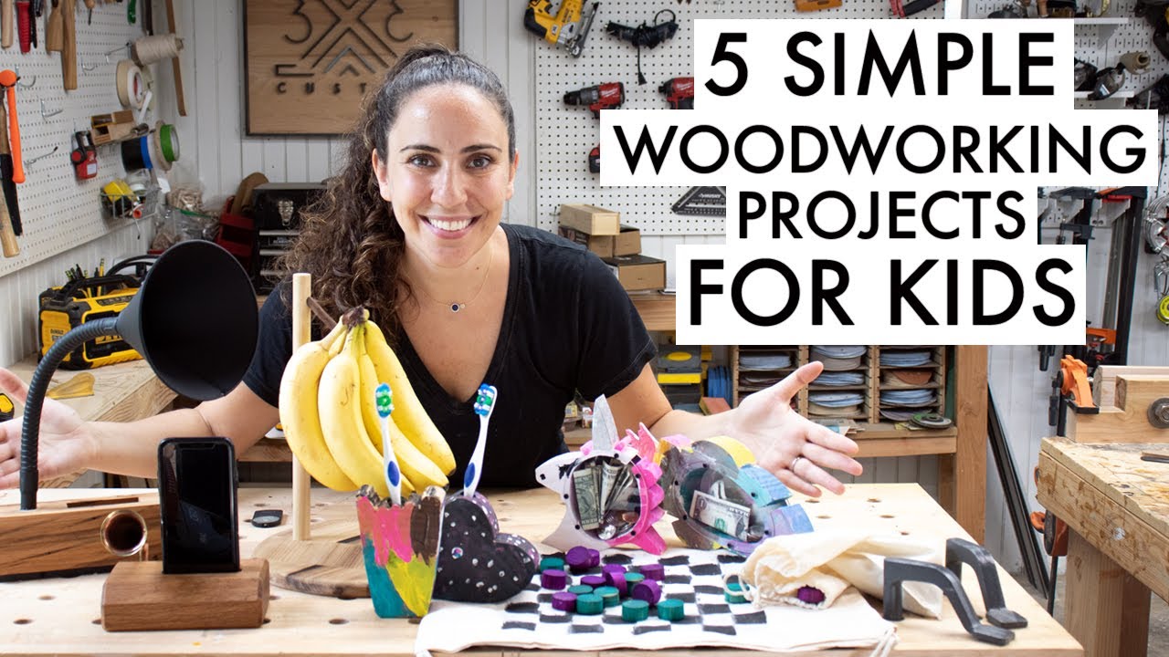 Easy woodworking projects for families
