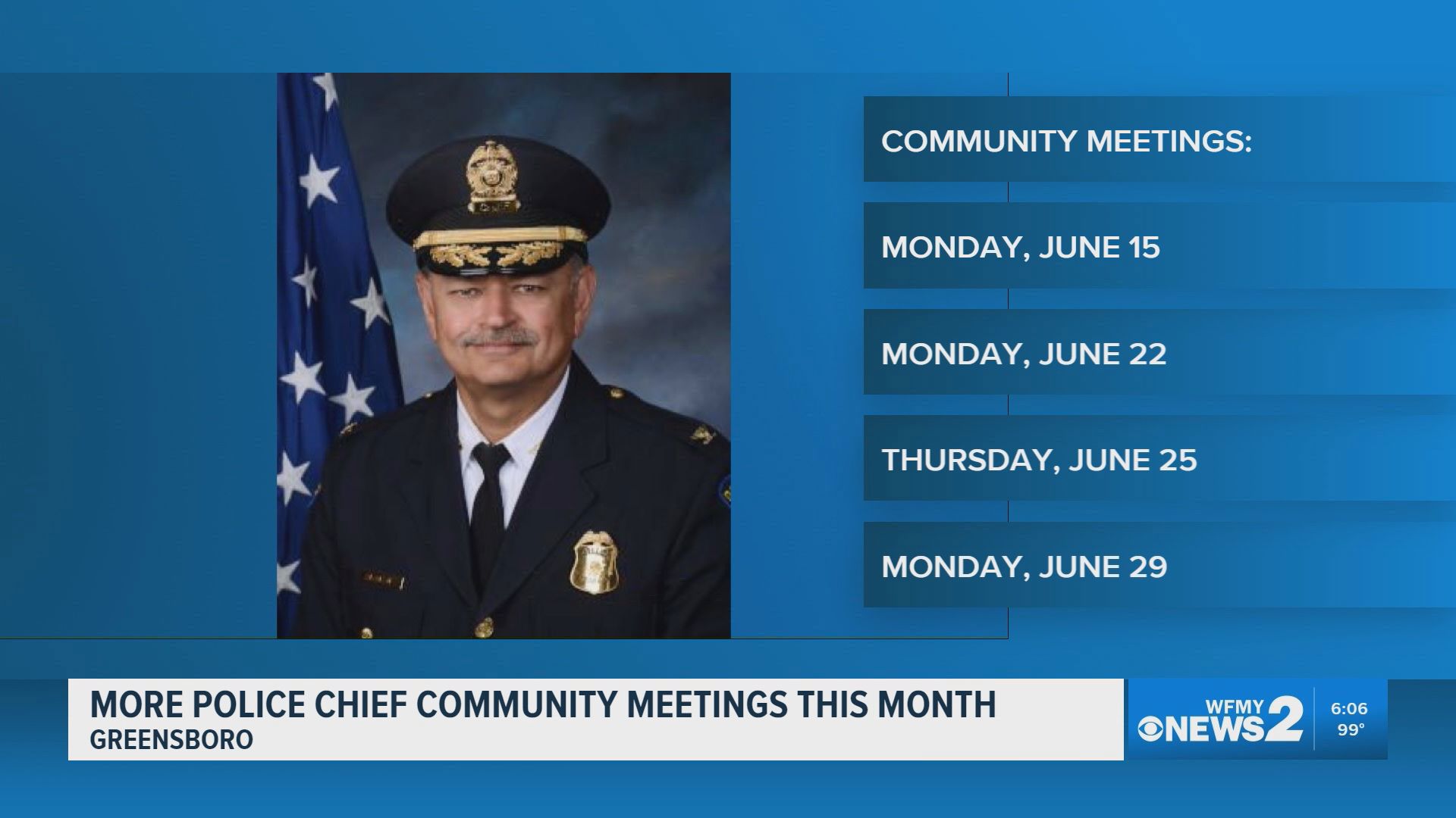 Greensboro's new police chief sits down with WFMY News 2's Ben Briscoe