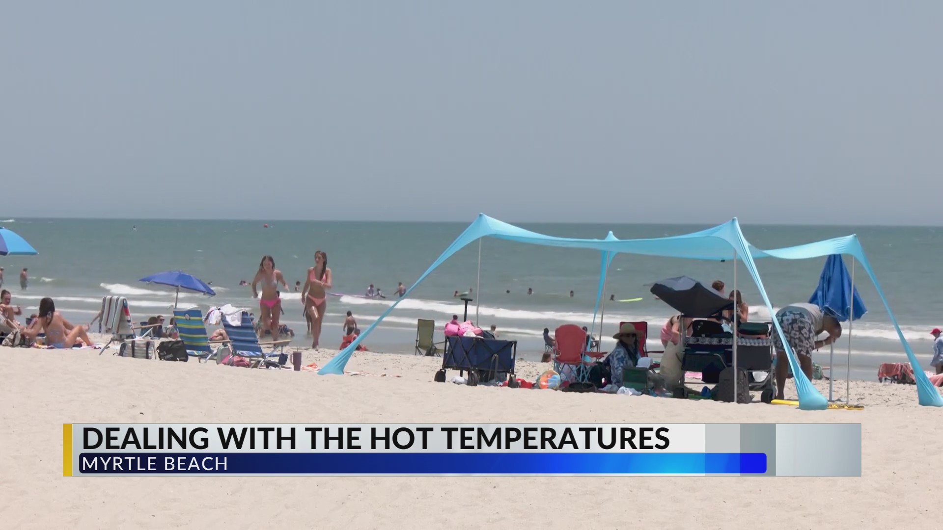 Triple-digit heat index can't keep people off Grand Strand beaches