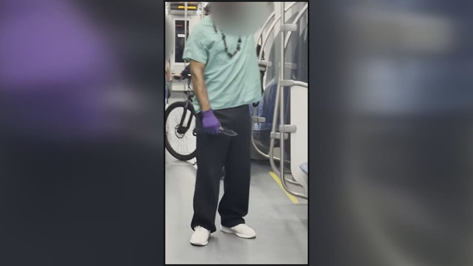 Arrest made after viral video shows man wielding knife on Charlotte ...