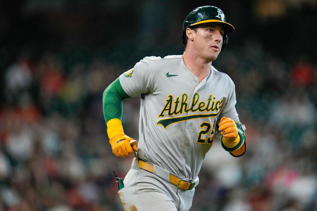 A's activate SS Jacob Wilson and place OF Brent Rooker on injured list ...