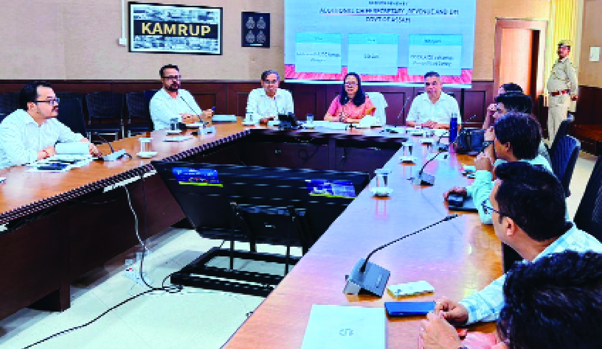 Additional Chief Secretary LS Changsan reviews progress of Guwahati ...