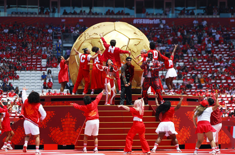 Nora Fatehi kickstarts FIFA World Cup in Canada with grand opening ceremony