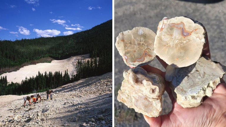 Quebec has a dreamy crystal mine and you can pick handfuls of sparkling ...