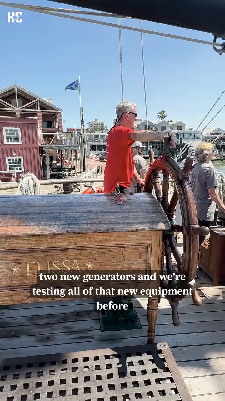 Galveston's famous Elissa ship to set sail for three-month voyage ...