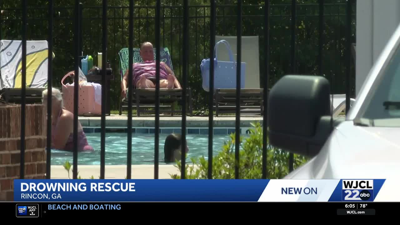Woman recounts saving 3-year-old child from drowning at Rincon pool on ...