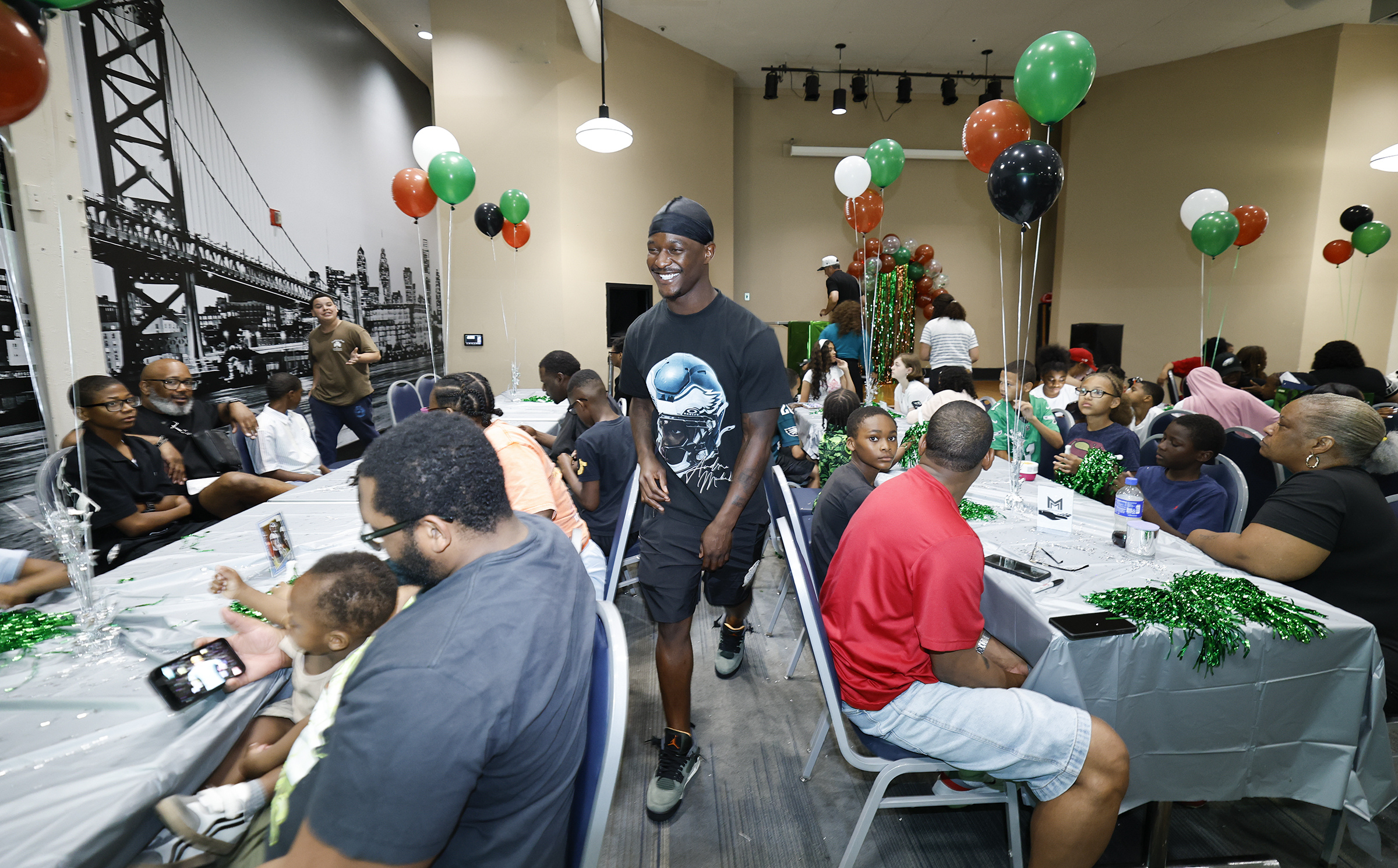 Eagles safety Andrew Mukuba launches Mukuba Miracles Fund to benefit ...