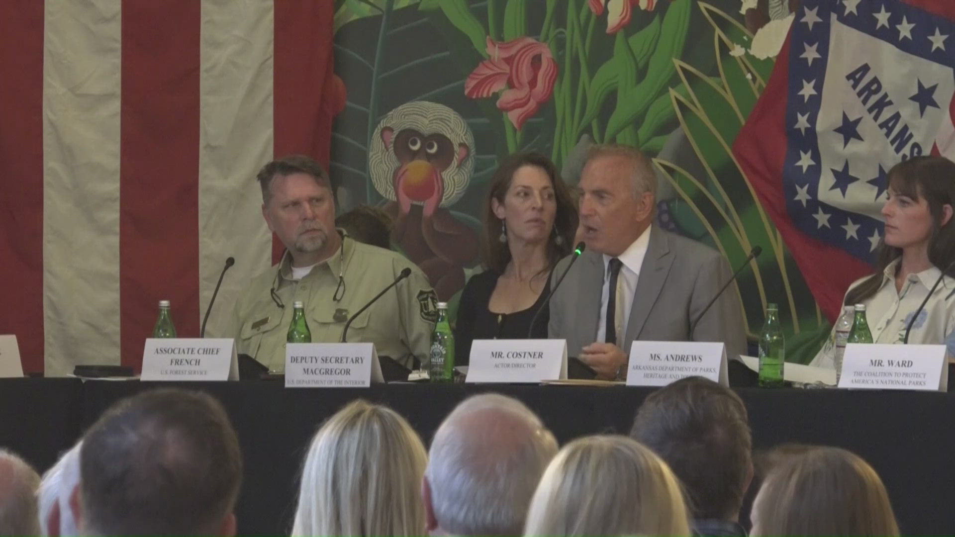 Actor Kevin Costner joins Arkansas lawmakers discuss 'Great American ...