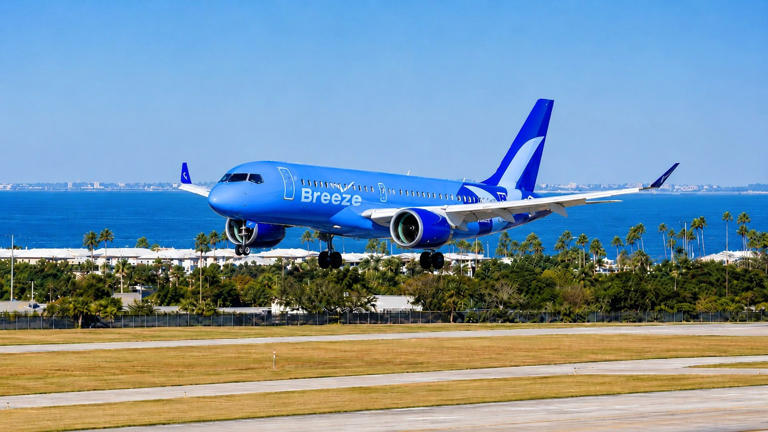 Breeze Airways' massive expansion: 38 new Florida routes [map]