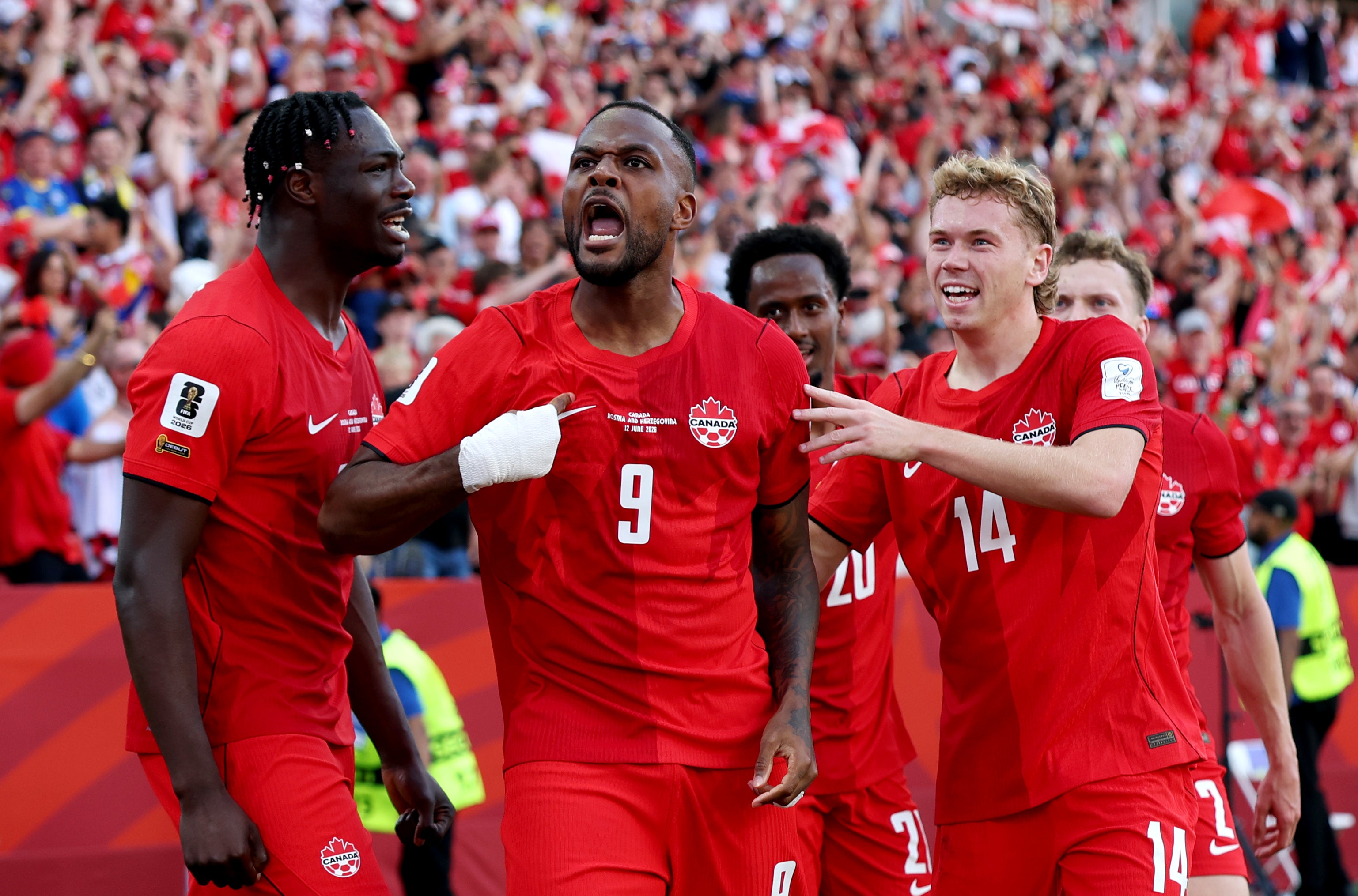 Katy Perry headlines USA’s big World Cup kick-off but Trump stays away