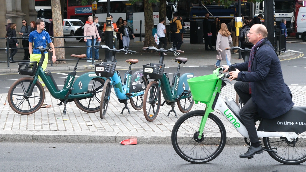 Westminster and Lime target rogue e-bike parking with fines