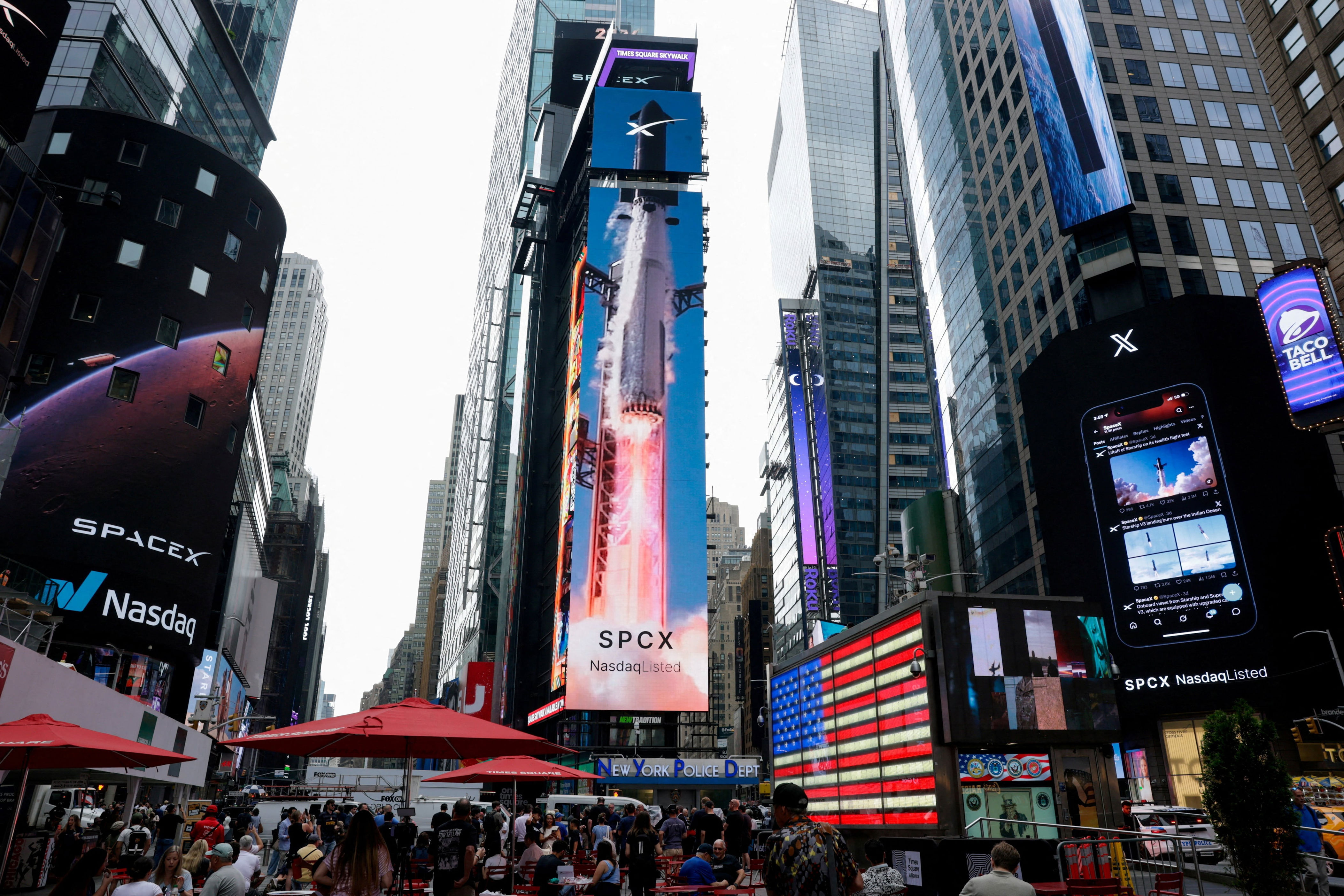 SpaceX listing triggers Wall Street festivities with lavish parties