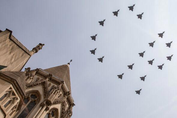 Full list of planes at Trooping the Colour 2026 - impressive flypast ...