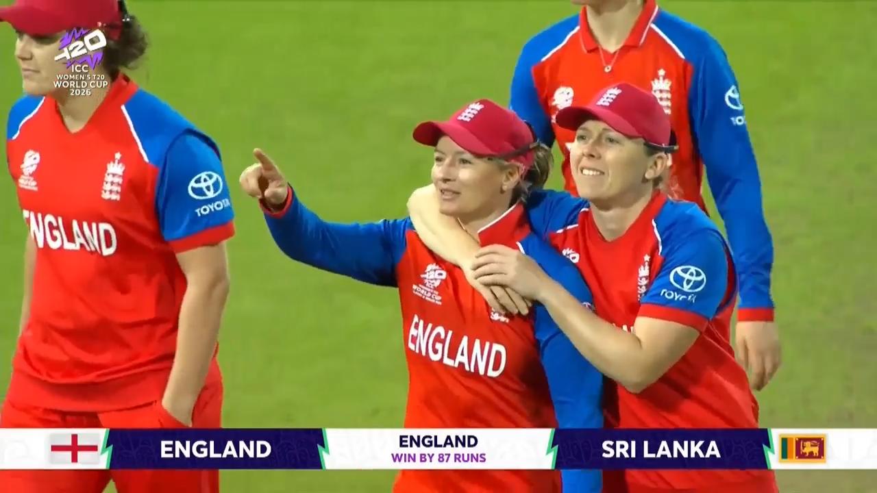 Wyatt-Hodge and Kemp star as England thrash Sri Lanka in Women's T20 ...