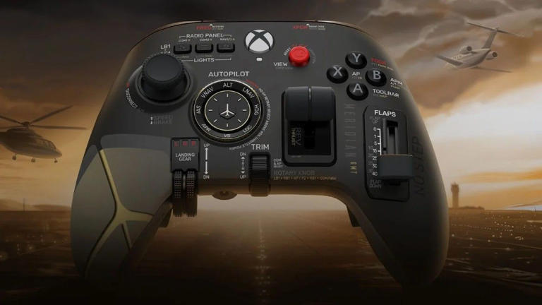 PowerA and Meridian GMT reveal a new flight simulator controller for ...